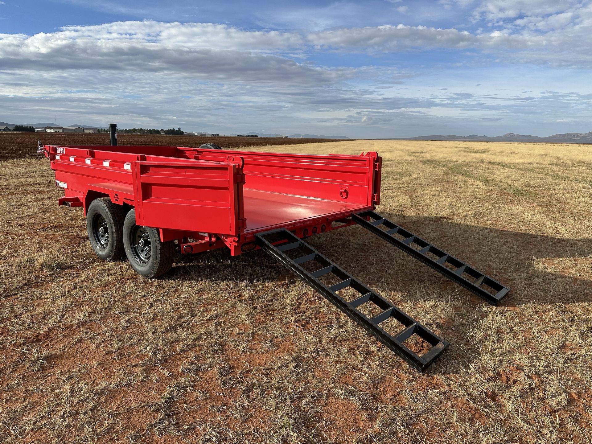 TLP Buckshot Bumper Pull Dump Trailer – Durable and High-Quality