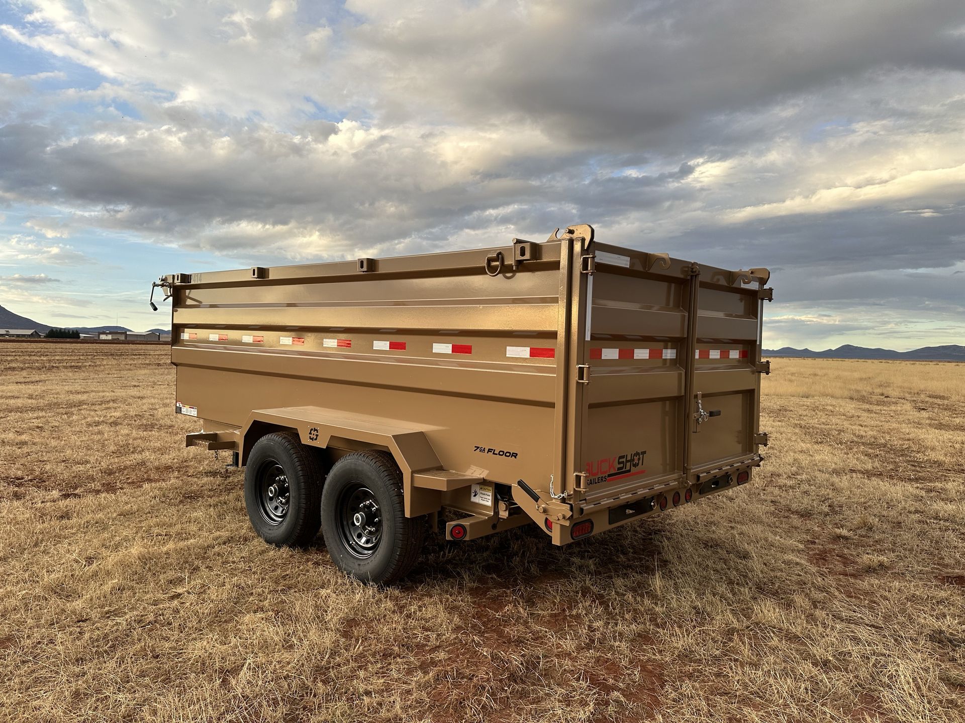 Buckshot Bumper Pull Dump Trailer – Durable and High-Quality