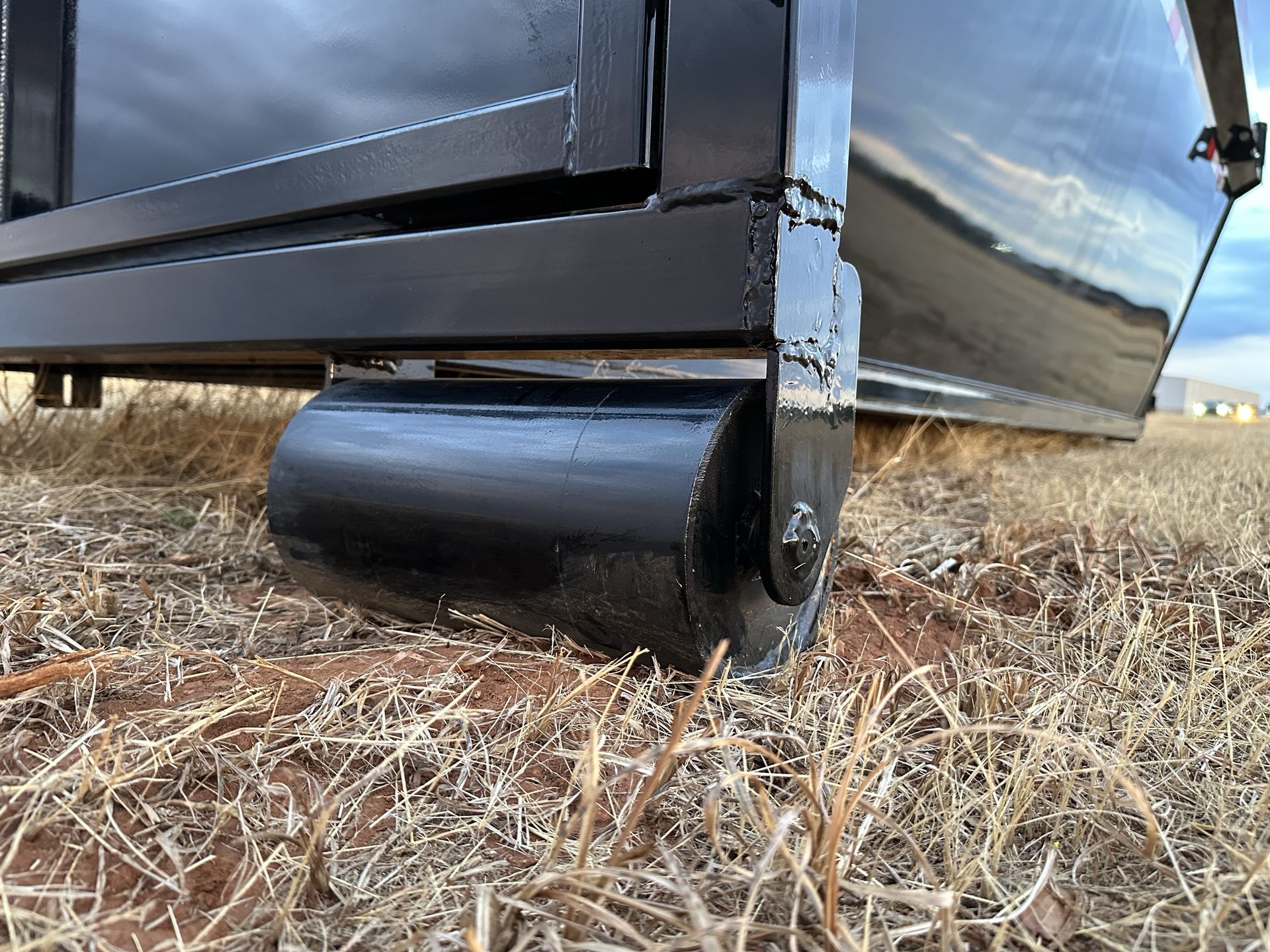Durable Roll Off Dumpster for Waste Management - Buckshot Trailers