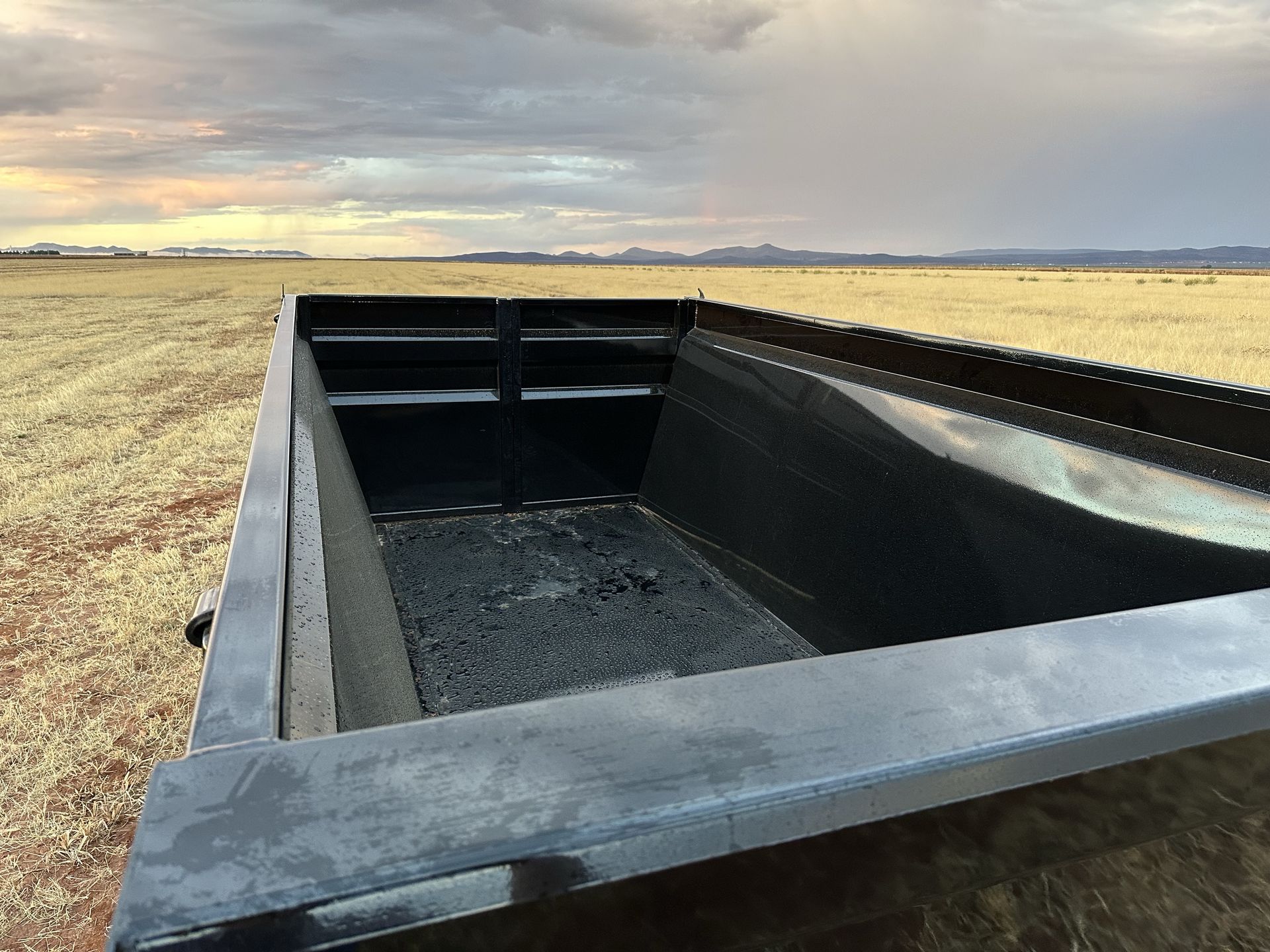 Durable Roll Off Dumpster for Waste Management - Buckshot Trailers