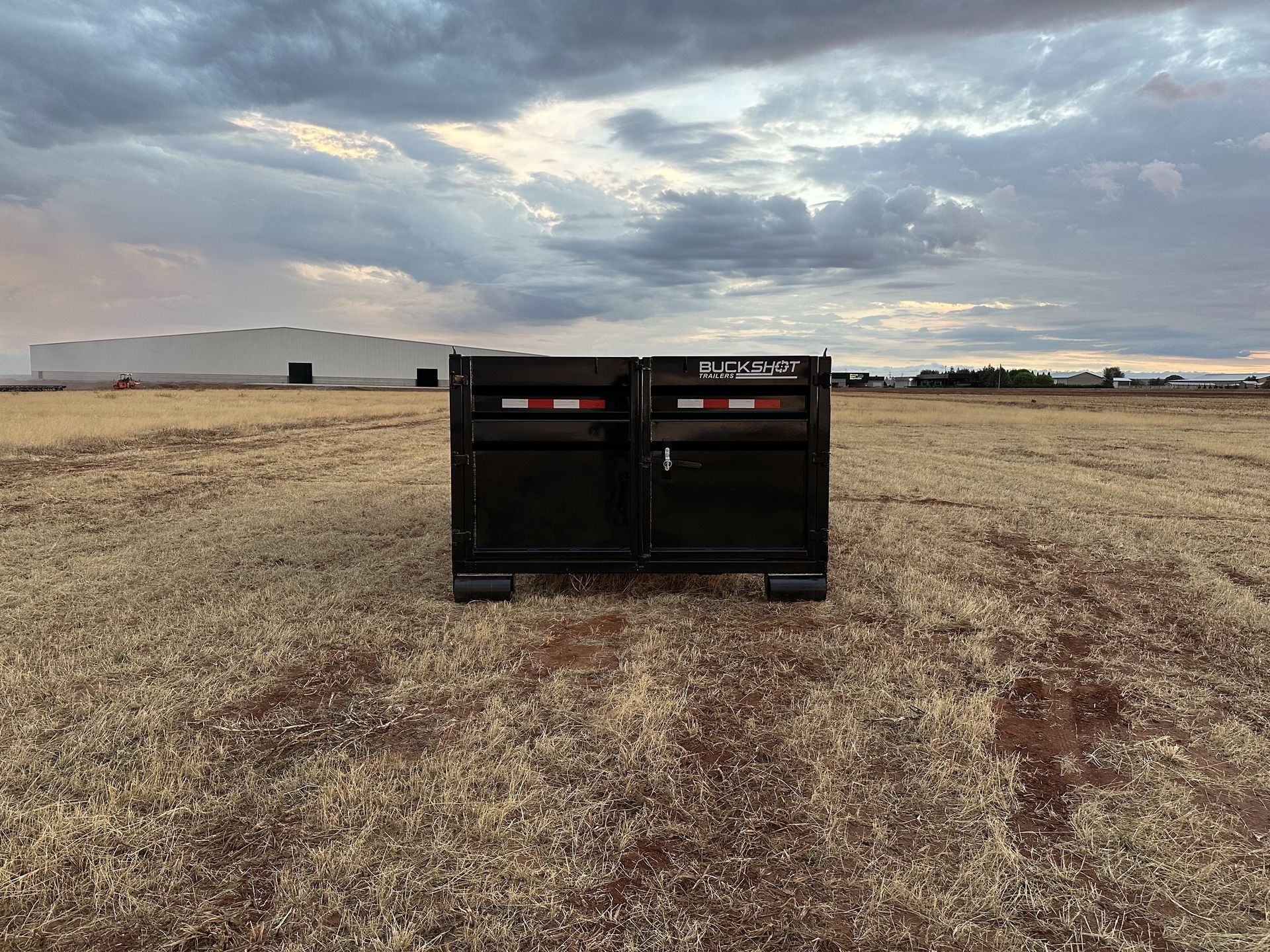 Durable Roll Off Dumpster for Waste Management - Buckshot Trailers