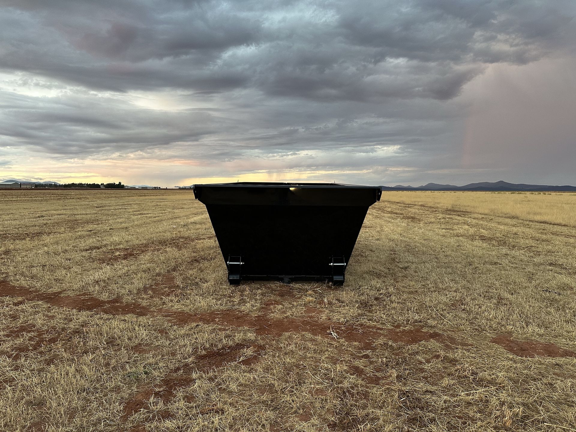 Durable Roll Off Dumpster for Waste Management - Buckshot Trailers