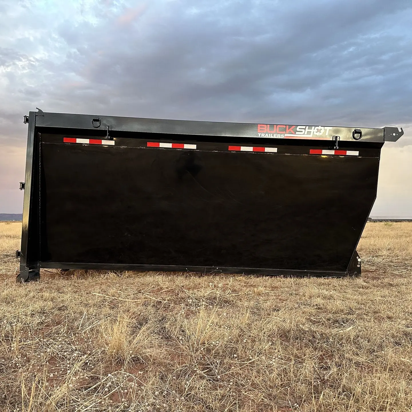 Durable Roll Off Dumpster for Waste Management - Buckshot Trailers
