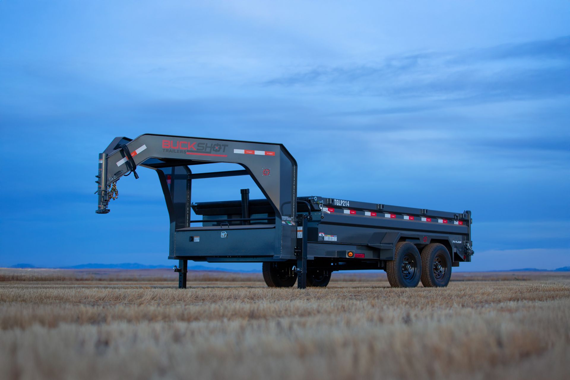 TGLP Gooseneck Dump Trailer by Buckshot - Engineered for Strength