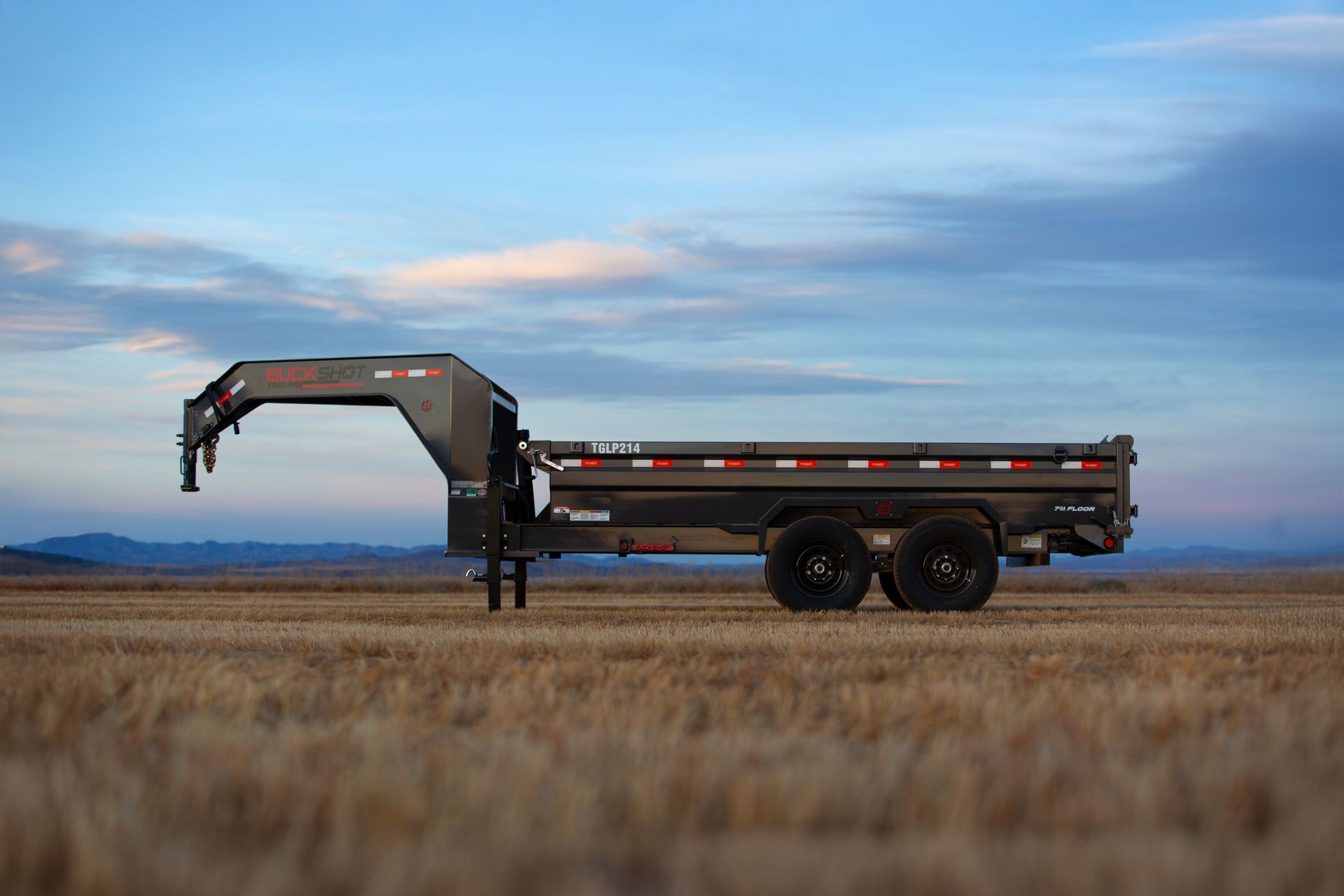 TGLP Gooseneck Dump Trailer by Buckshot - Engineered for Strength