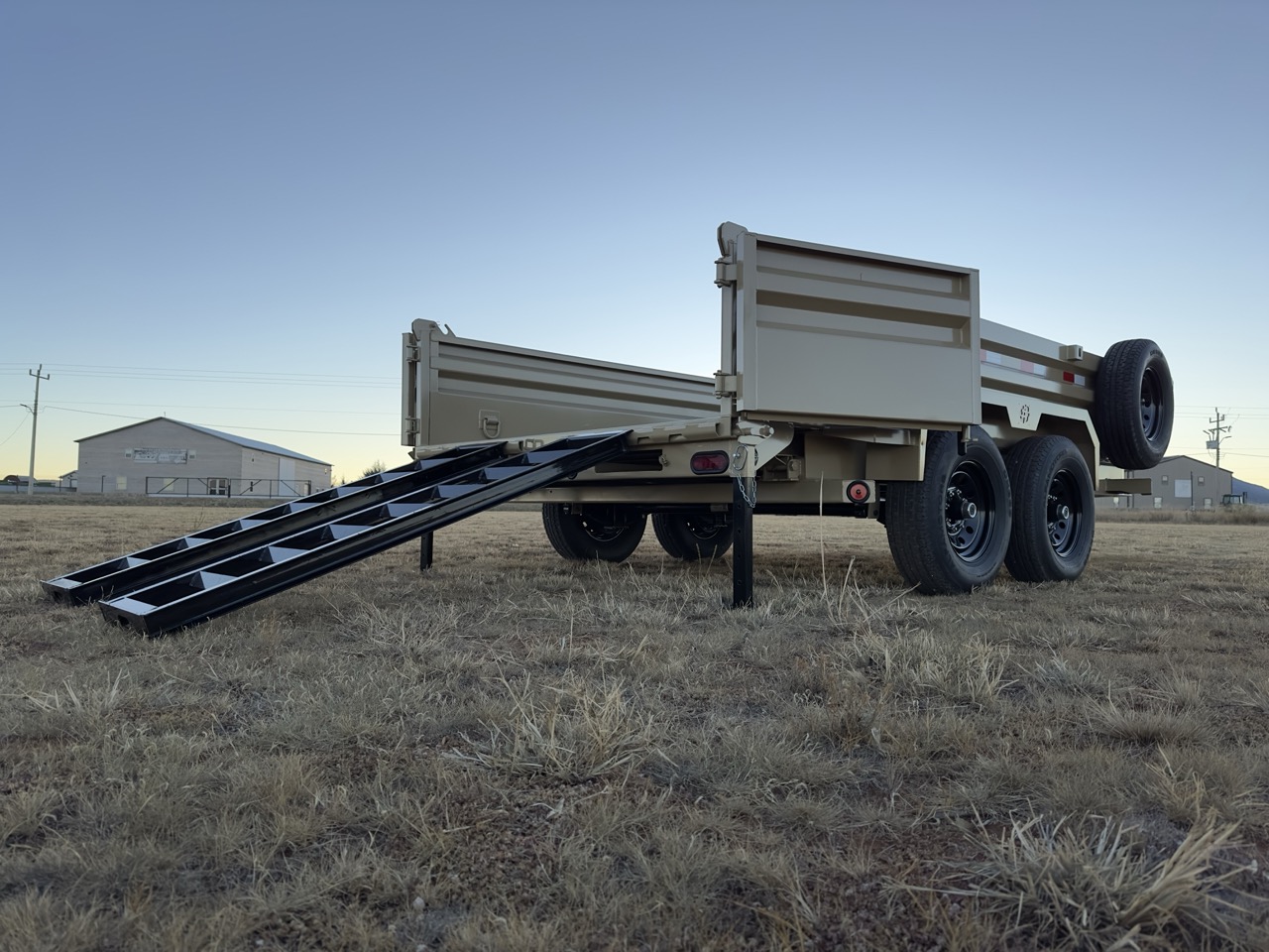 Buckshot Bumper Pull Dump Trailer – Durable and High-Quality
