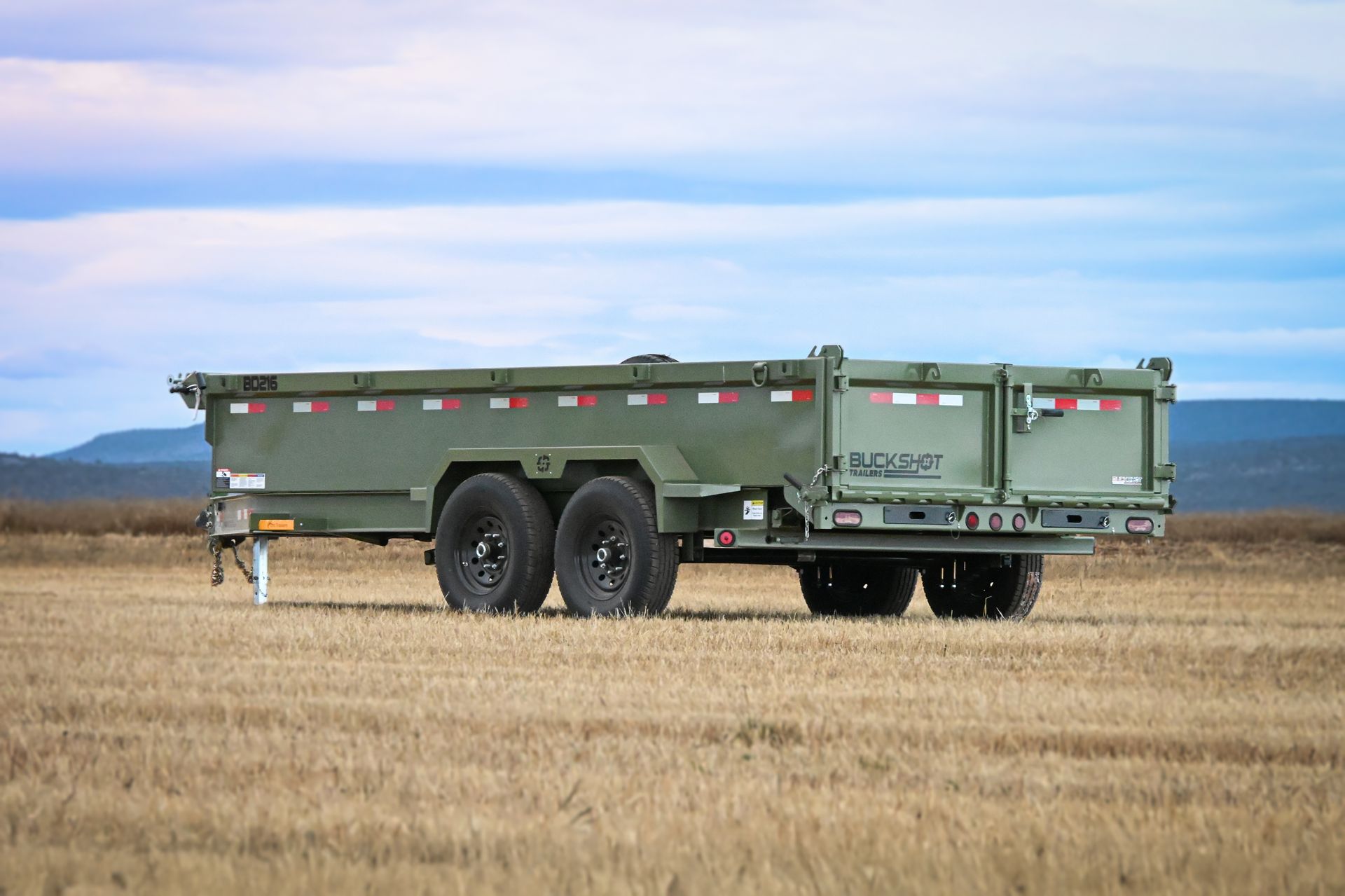 BD DUMP Buckshot Bumper Pull Dump Trailer – Durable and High-Quality