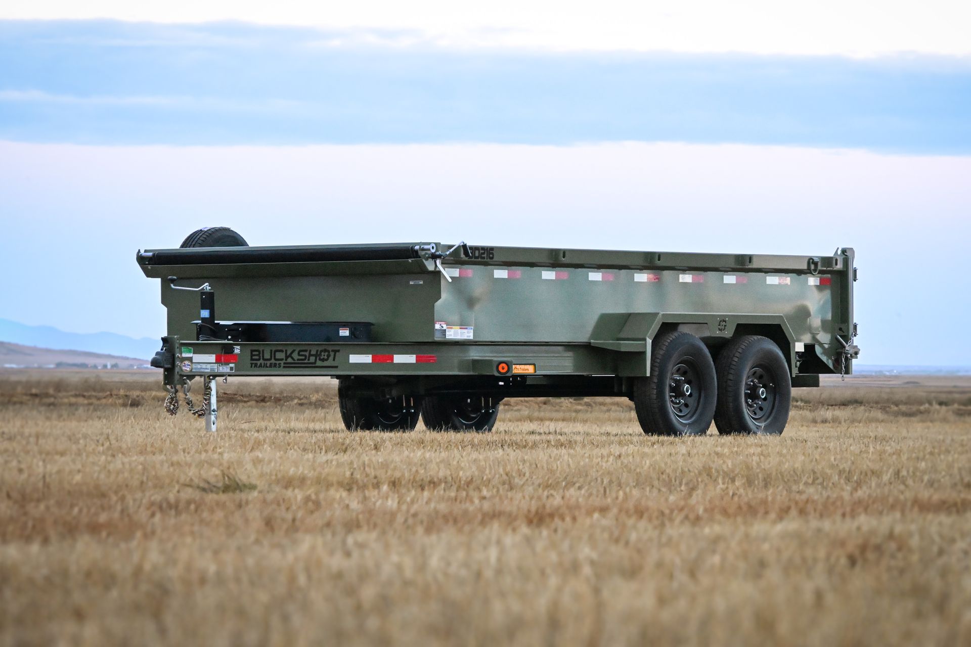 BD DUMP Buckshot Bumper Pull Dump Trailer – Durable and High-Quality