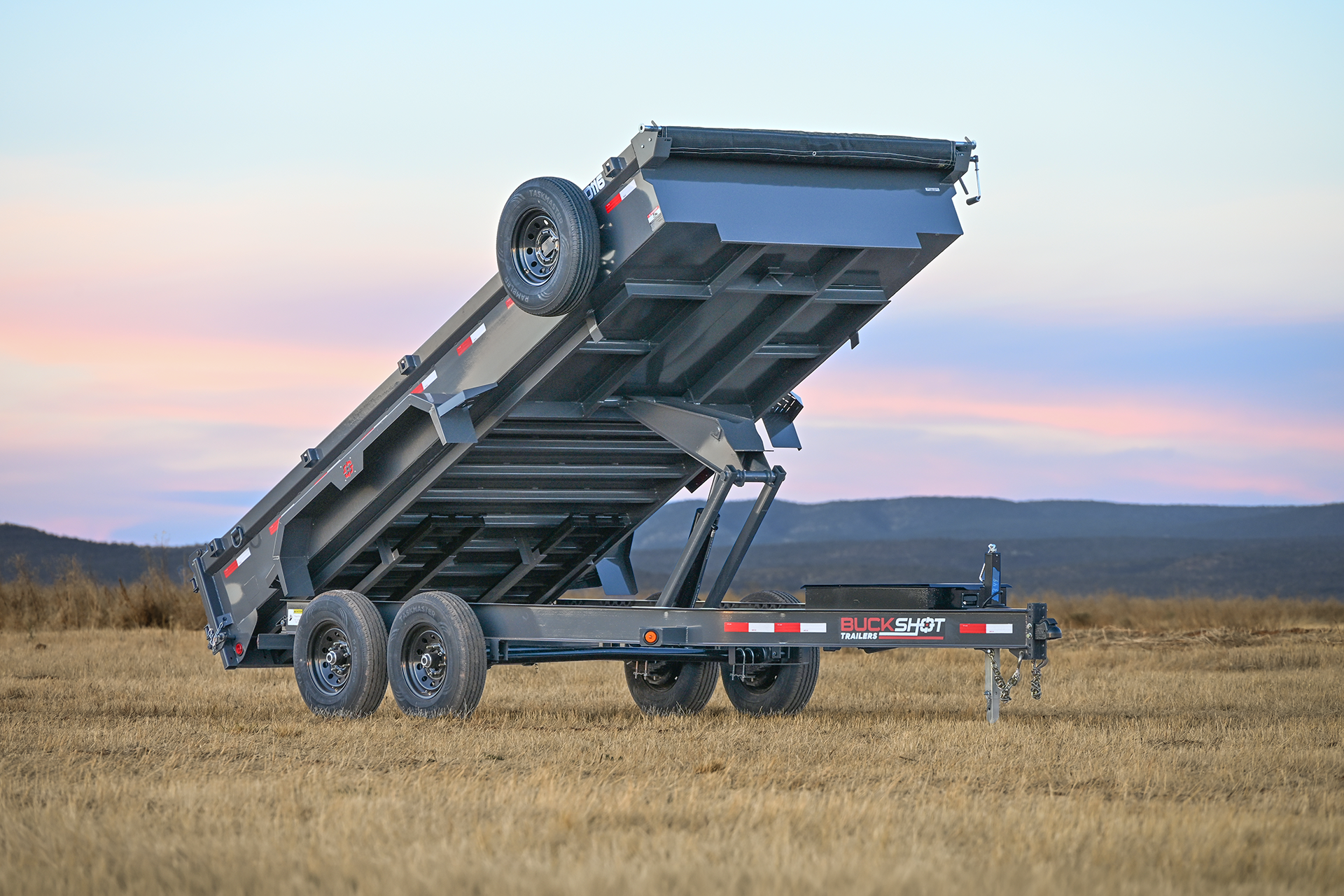 BD DUMP Buckshot Bumper Pull Dump Trailer – Durable and High-Quality