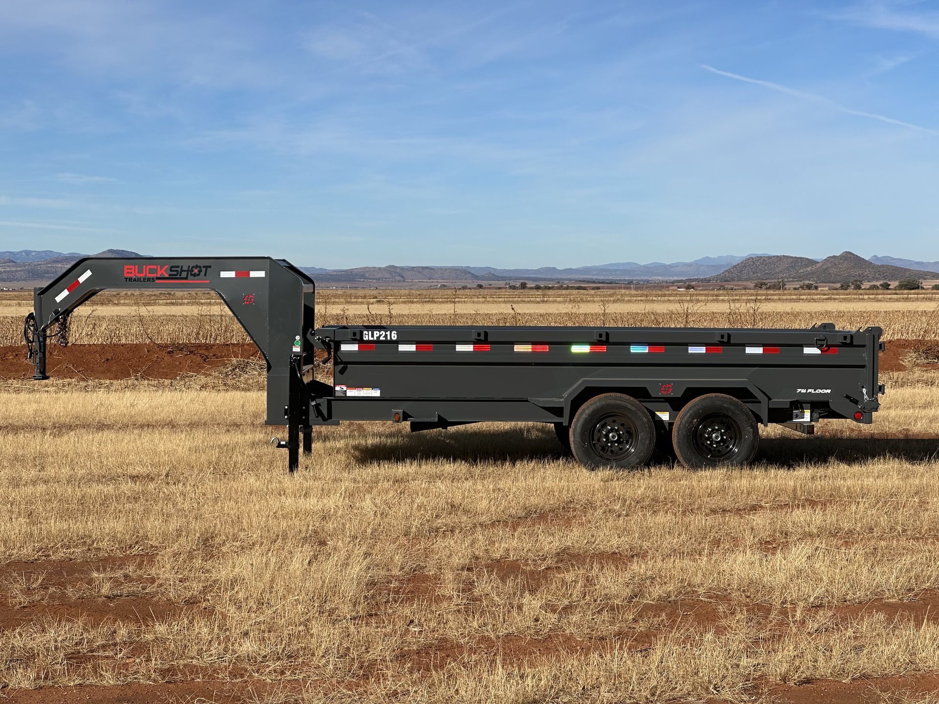 GLP Gooseneck Dump Trailer by Buckshot - Engineered for Strength